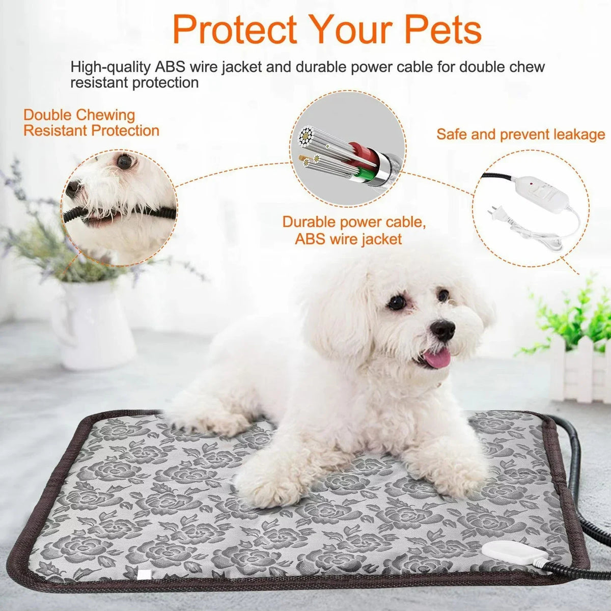 Adjustable Electric Dog Heating Pad – Zoolase