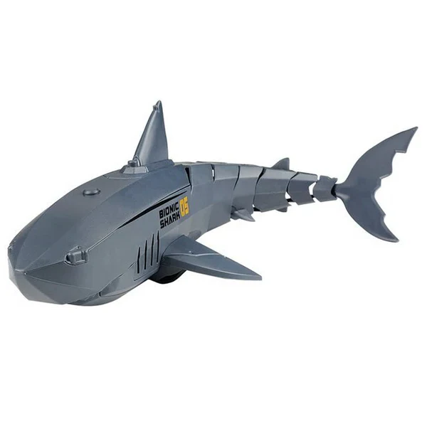 Remote Control Shark Submarine Toy RC Shark Electric Rechargeable Wate ...
