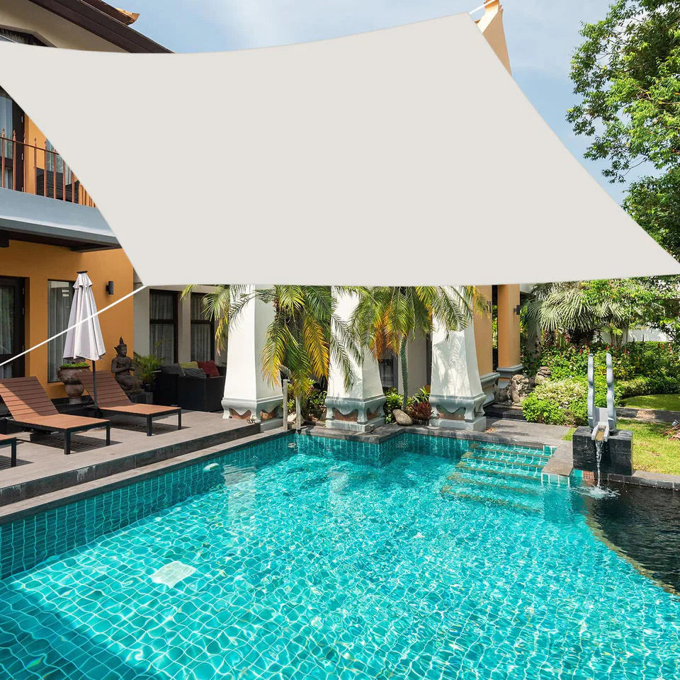 Waterproof Garden Patio Awning Canopy Ceiling - Outdoor Sun Shade Sail ...