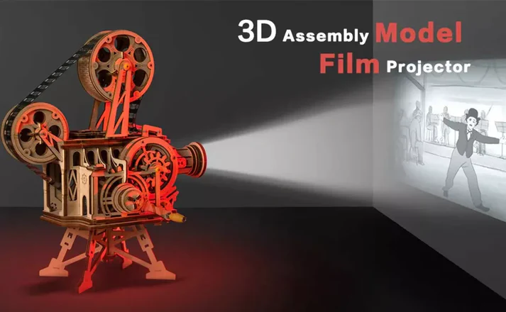 Classic Film Projector Puzzle – Zoolase