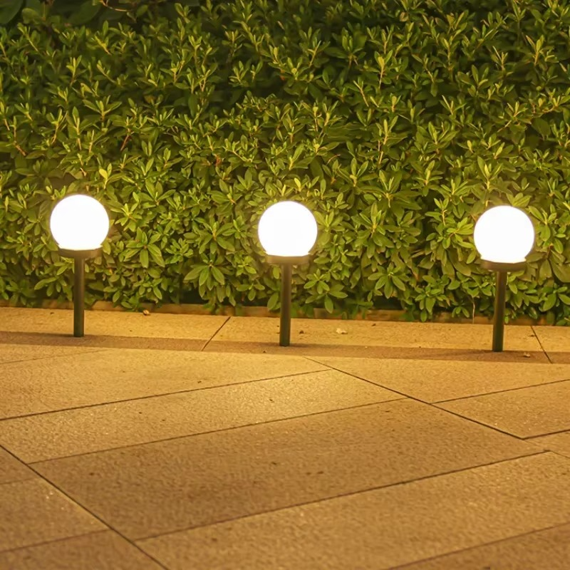 Solar LED Round Ball Light for Outdoor Garden and Yard Decoration – Zoolase