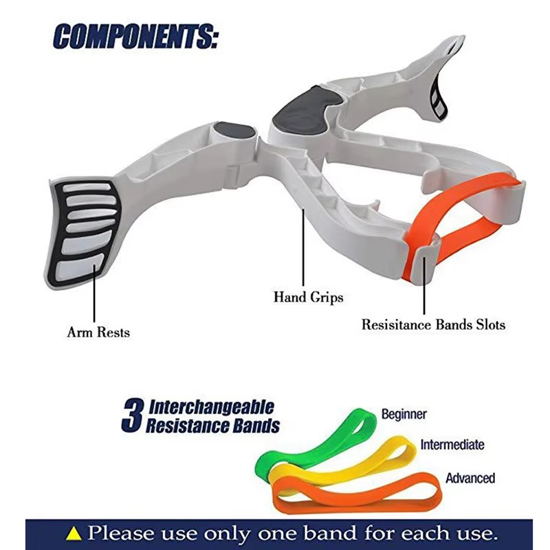 Upper Body and Forearm Strength Training Device for Grip and Wrist Pow ...