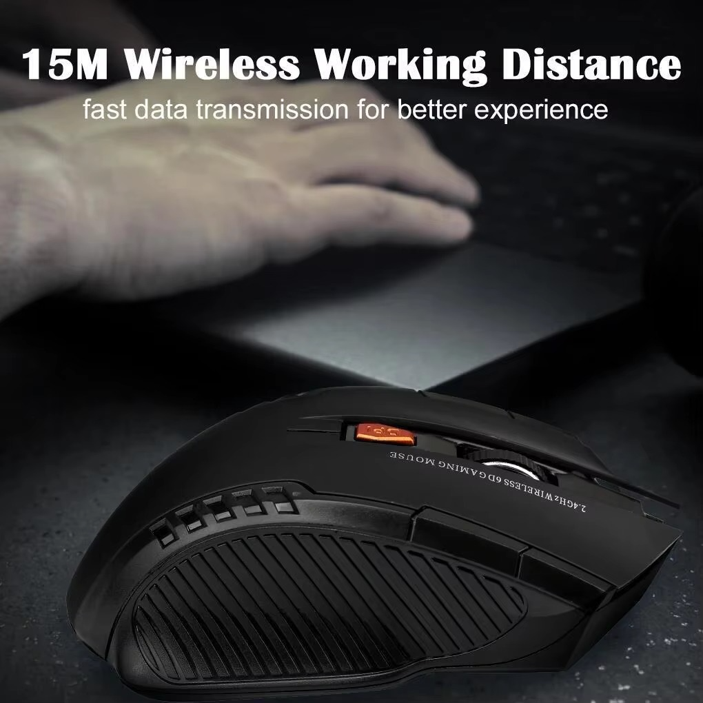 Precision 2.4G Wireless Optical Mouse with USB Receiver – Zoolase
