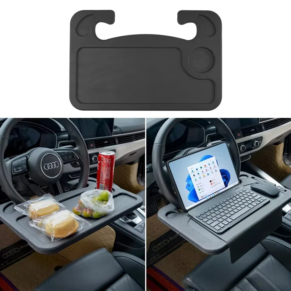 Portable Car Laptop Computer Desk – Steering Wheel Dining Table & Work ...