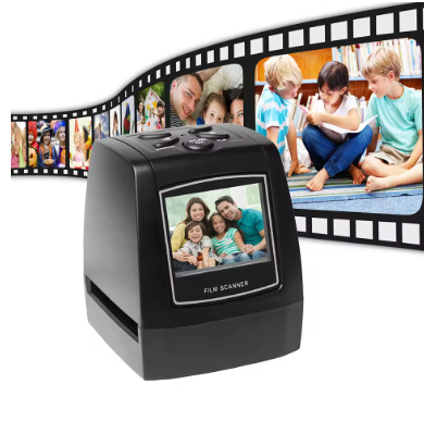Slide Scanner With LCD Preview, SD Card Slot, And Standalone Function ...