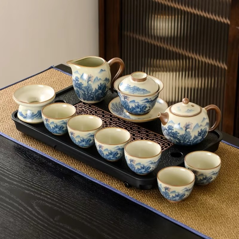 Modern Luxury Chinese Style Tea Set for Home or Office – Zoolase