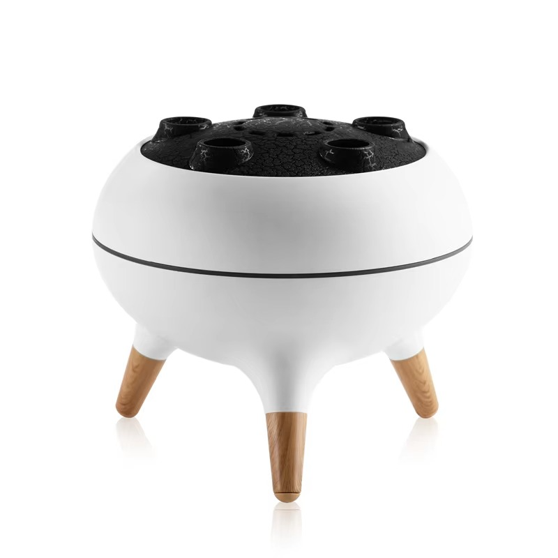 Dynamic Multi Spray Desktop Flame Humidifier with Remote & Color Light ...