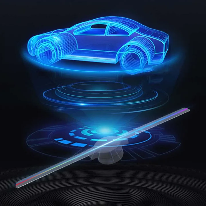 3D Hologram LED Fan Projector – Zoolase