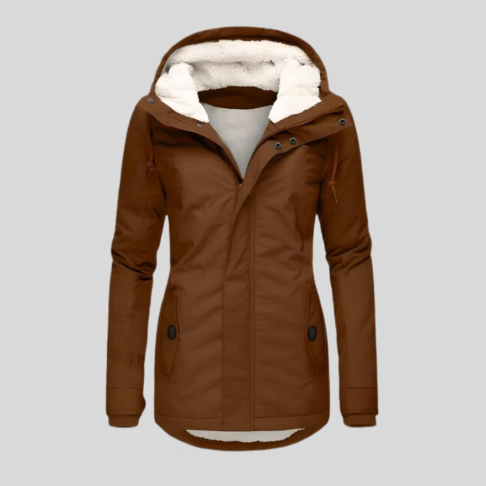 Long Waterproof Winter Jacket With Hood & Lining – Zoolase