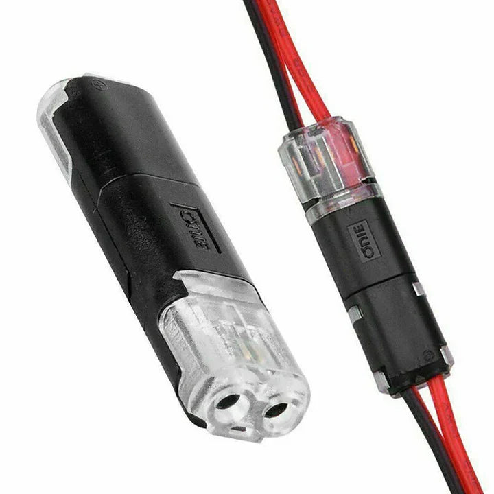 Double-wire Push-in Connector with Locking Buckle – Zoolase