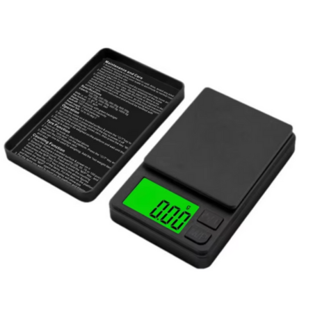 Pocket Digital Precision Scale with Backlit LCD - Compact Gram Scale f ...